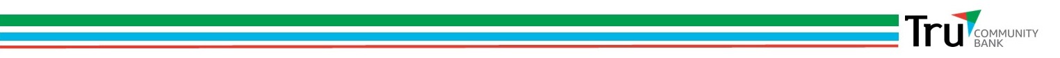 Checking :: TruCommunity Bank